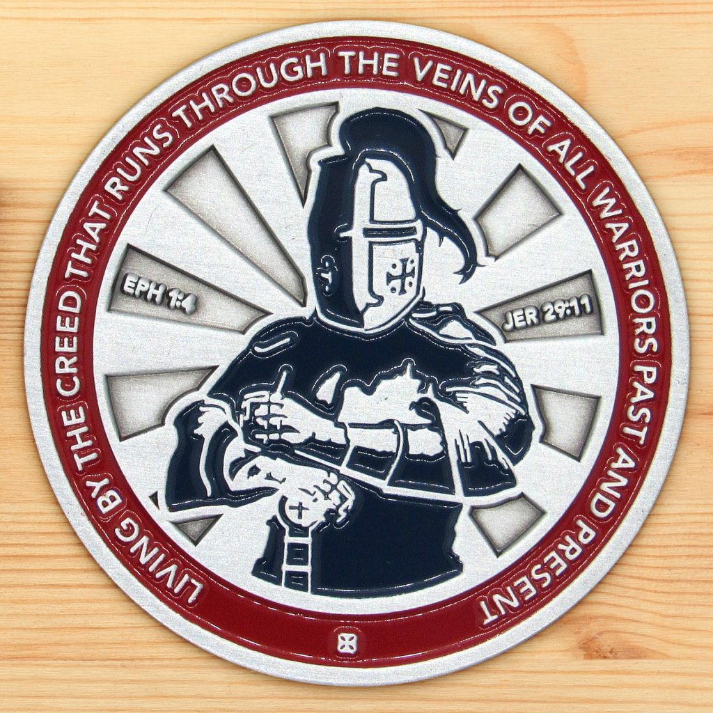 Warrior Up Challenge Coin – Warrior Up Gear